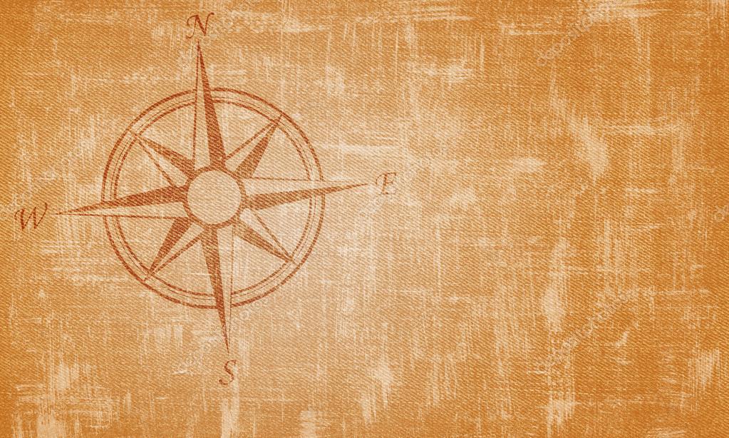 Vintage Compass Wallpaper