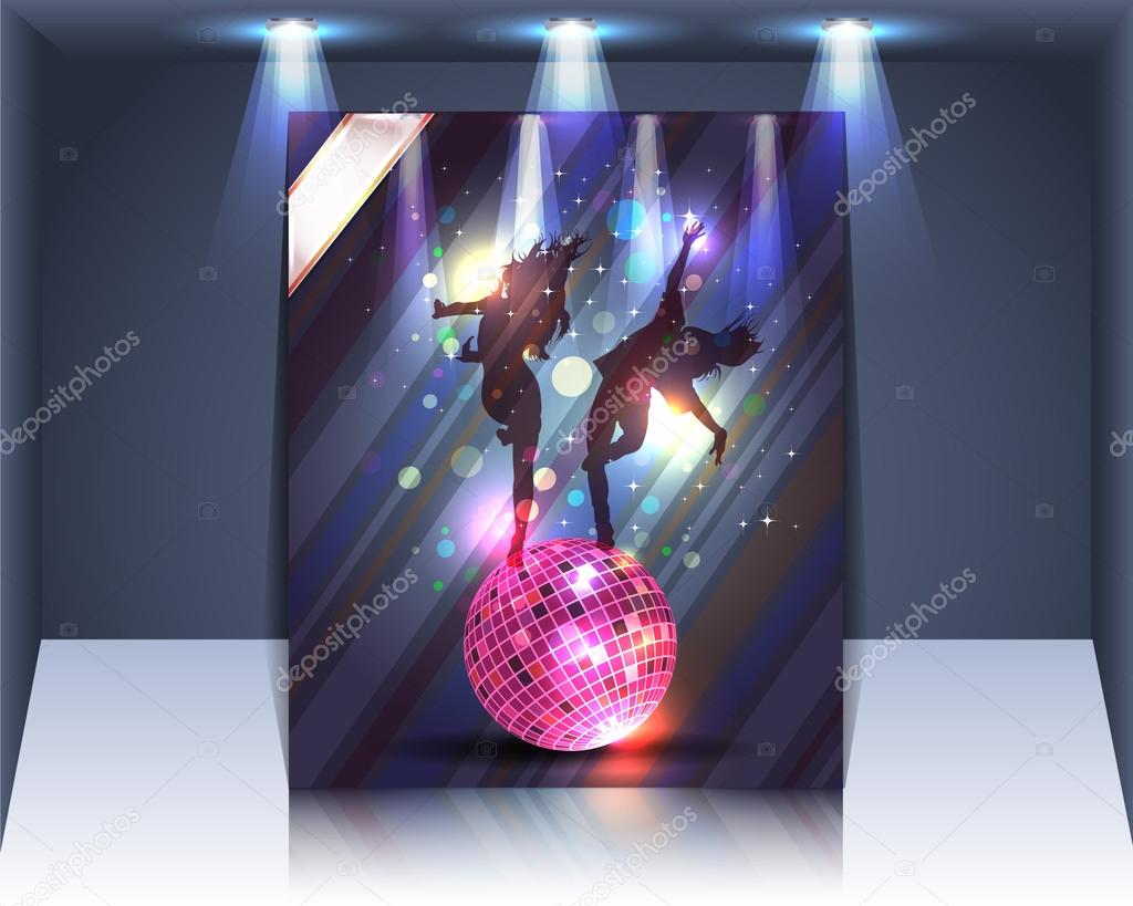 Party Magazine Cover Vector Template Stock Vector by ©VectorWeb #14940775