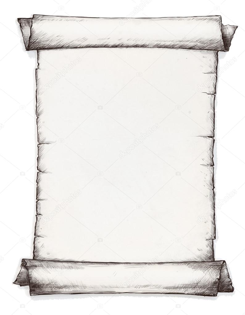 Scroll. Frame. graphic arts — Stock Photo © PersonaNNK #20501967