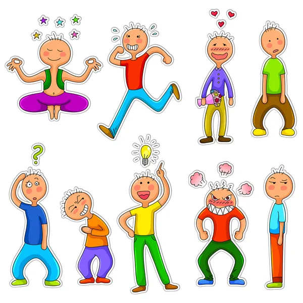 25 ilustraciones de stock de Personalidades diferentes | Depositphotos®