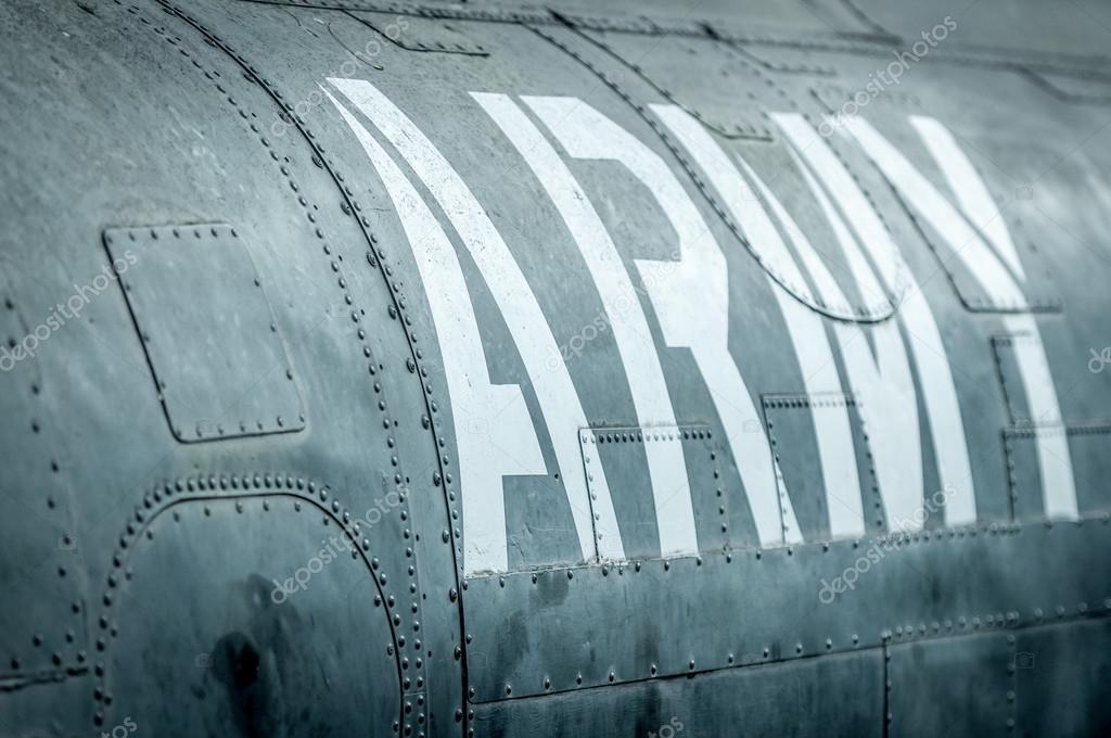 Army Airplanes Side View