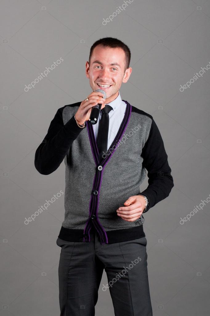 Man talking — Stock Photo © Milazed #13338111