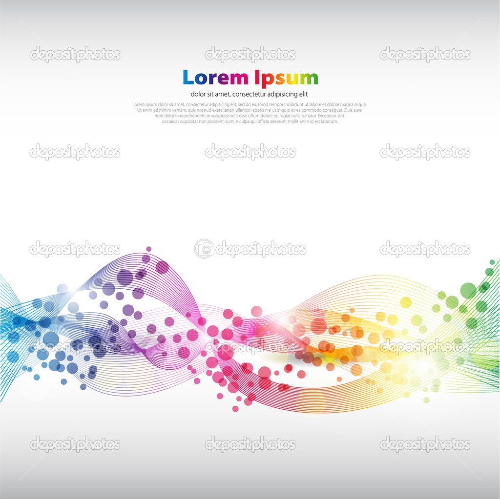 Abstract colorful background with place for text — Stock Photo ...