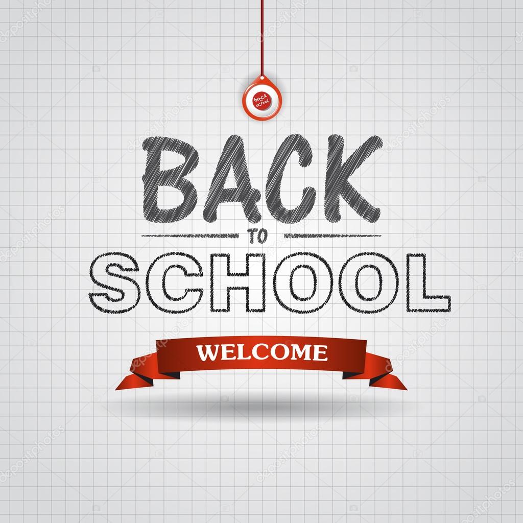 Bienvenida De vuelta a la escuela Vector de stock por ©matju78 30145529