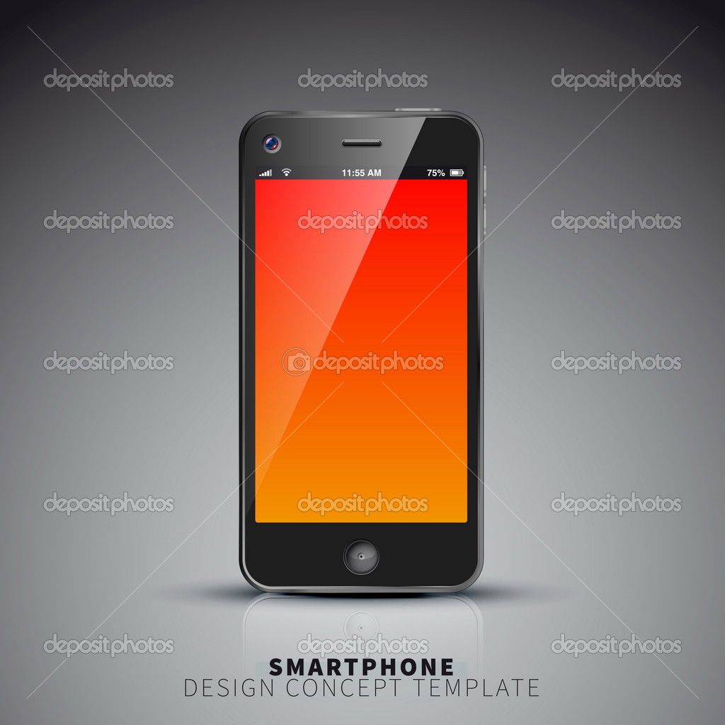 Smartphones design template Stock Vector Image by ©matju78 #42041635