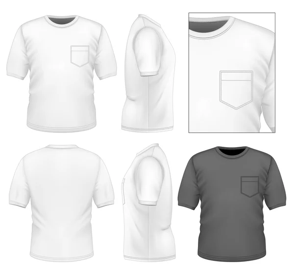 Shirt pocket template Vector Art Stock Images | Depositphotos