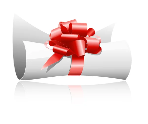 Scrolls with a bow Stock Vector Image by ©Nataly-Nete #3921072