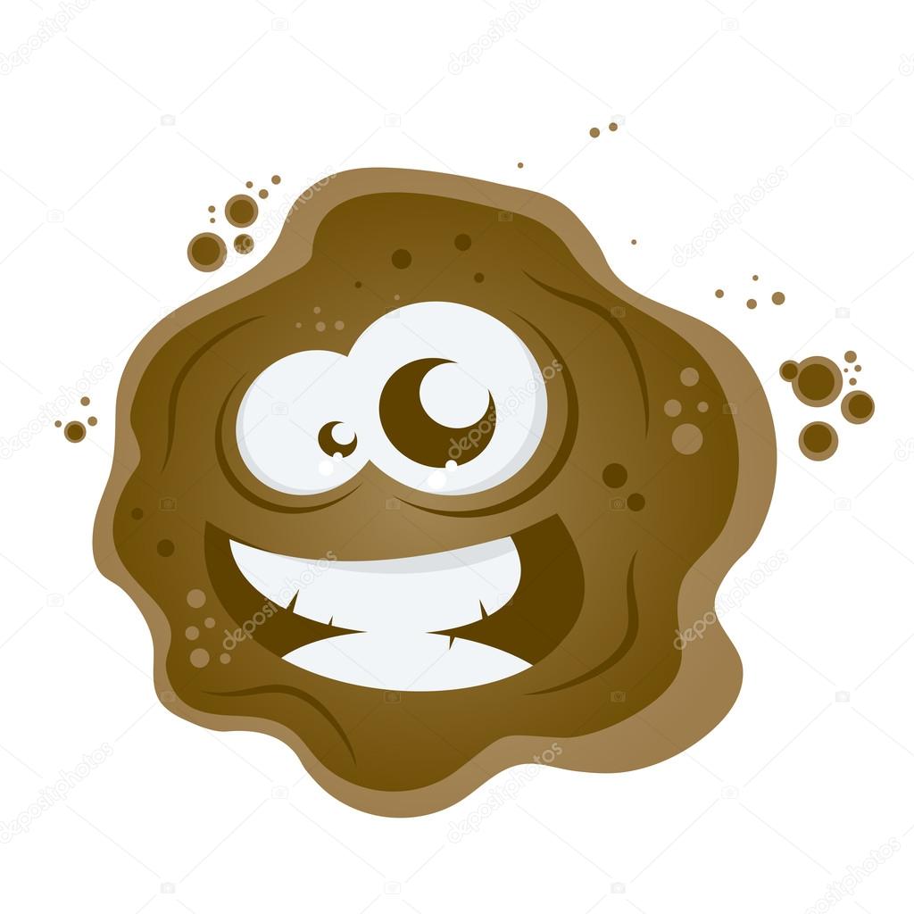 Lodo divertido de dibujos animados vector, gráfico vectorial ...