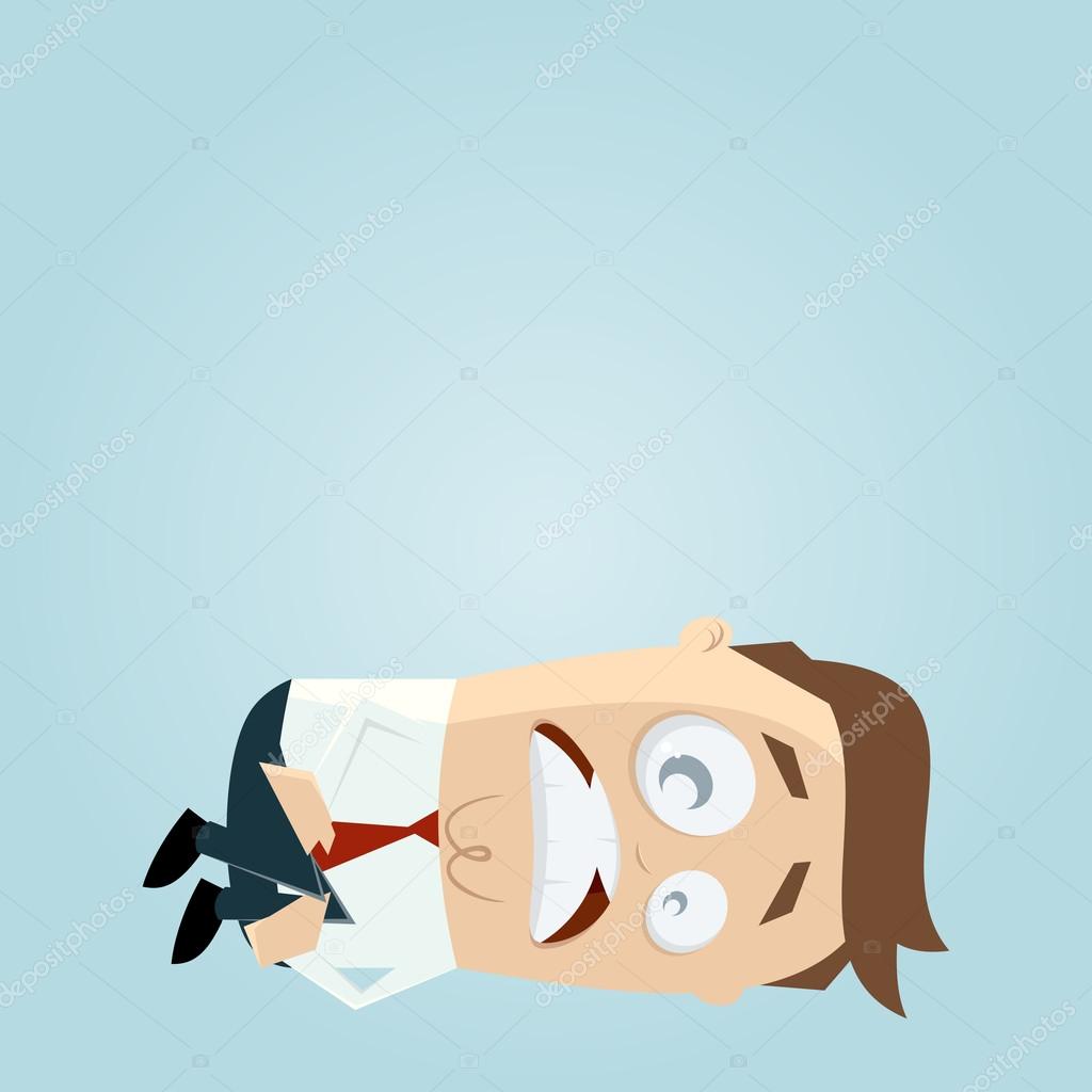 Squatting cartoon man Stock Vector Image by ©shockfactor.de #36170523