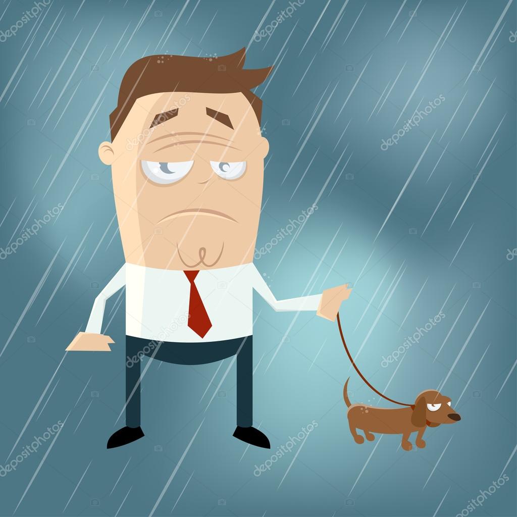Funny Rain Cartoon