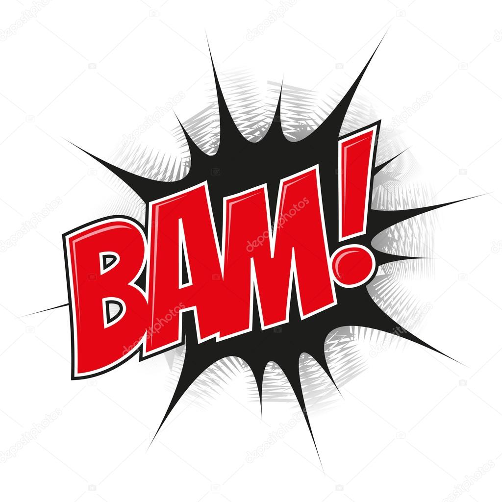 Bam explosión de dibujos animados 2022