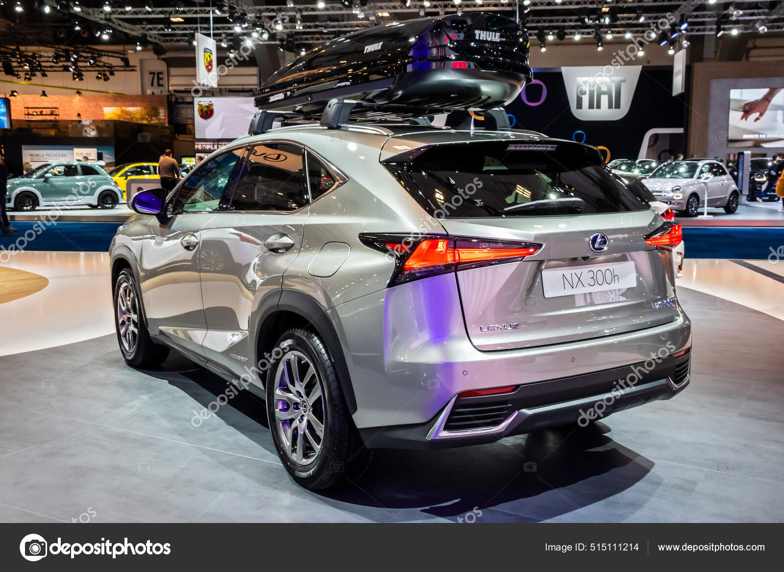 Lexus 300H Car Showncased Autosalon 2020 Motor Show Brussels Belgium ...