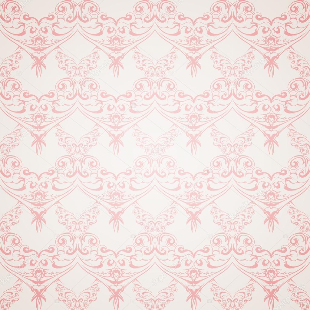 Pink Victorian Background