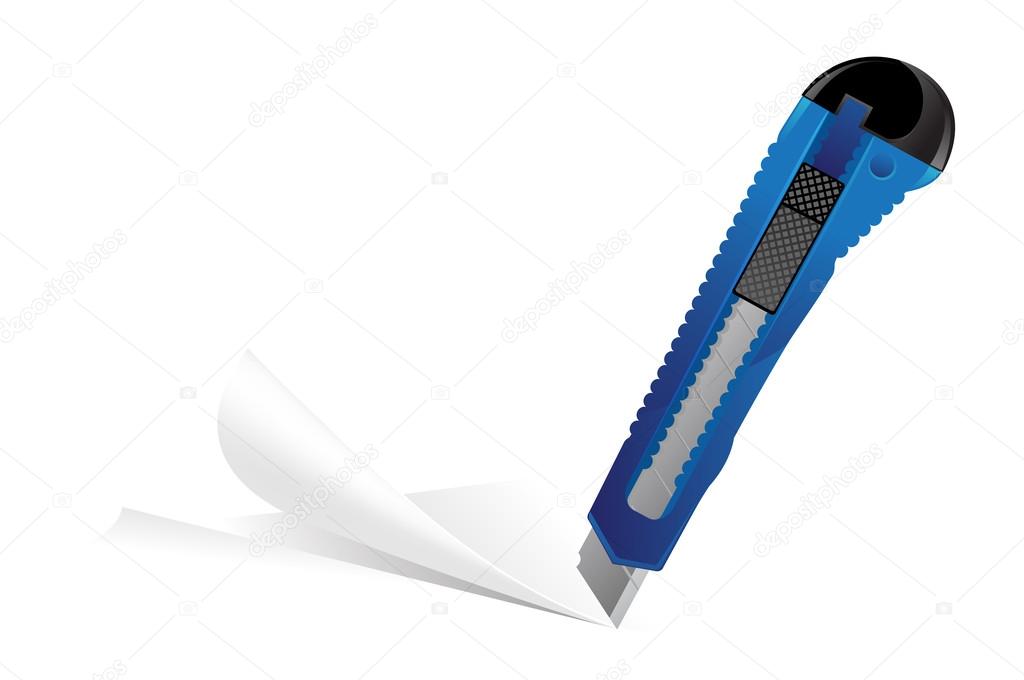 Cortador azul Vector de stock por ©stekloduv 25730575