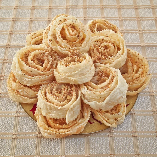 Diples (honey rolls) greek dessert — Stock Photo © LavraG #3016446