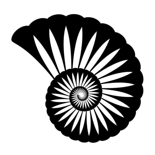 Shell silhouette — Stock Vector © happyroman #19629693