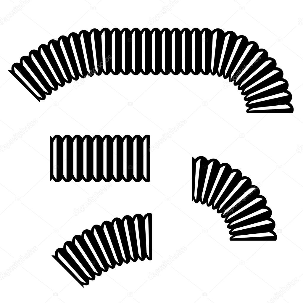 Vector: gooseneck | Gooseneck flexible hose pipe — Stock Vector ... Vector: gooseneck | Gooseneck flexible hose pipe — Stock Vector ...