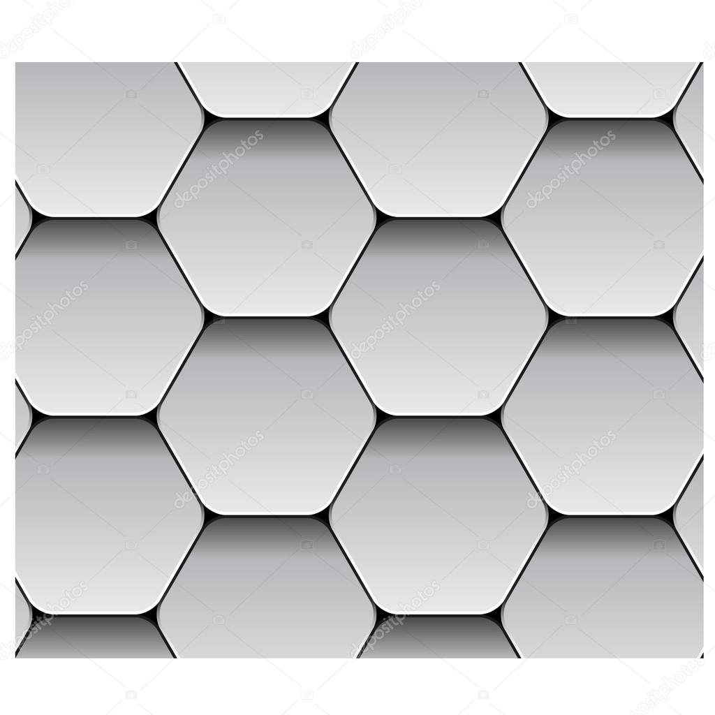 Paper seamless hexagon pattern — Stock Vector © happyroman #49682521 Paper seamless hexagon pattern — Stock Vector © happyroman #49682521
