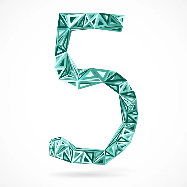 Vector set of grunge triangle brush strokes. — Stock Vector © AlenaPohu ...