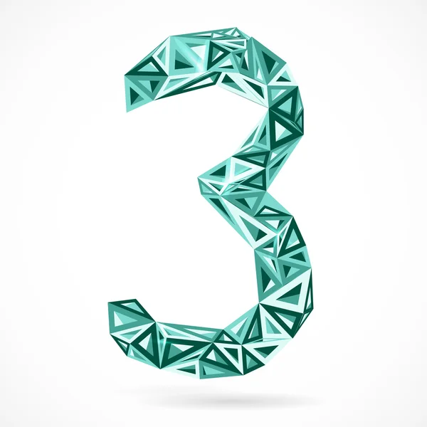 Vector set of grunge triangle brush strokes. — Stock Vector © AlenaPohu ...