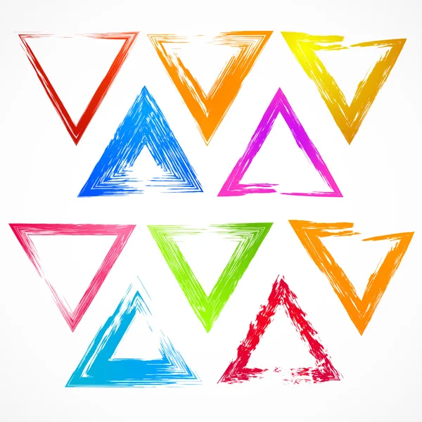 147,234 Red triangle Vector Images, Red triangle Illustrations ...