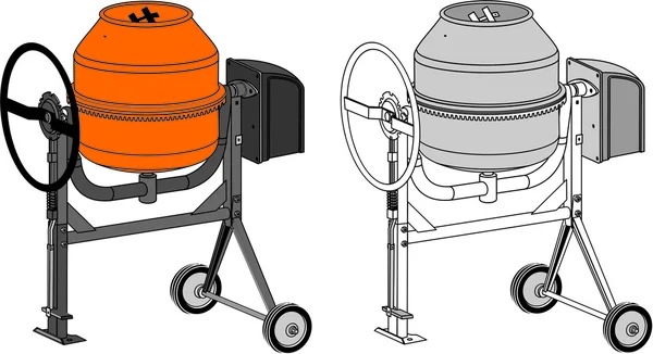 93 Concrete mixers Vector Images, Concrete mixers Illustrations ...