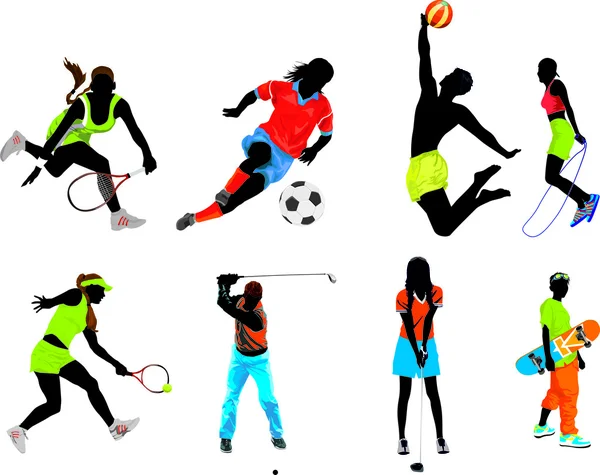 Vector sports shapes Vector Art Stock Images | Depositphotos