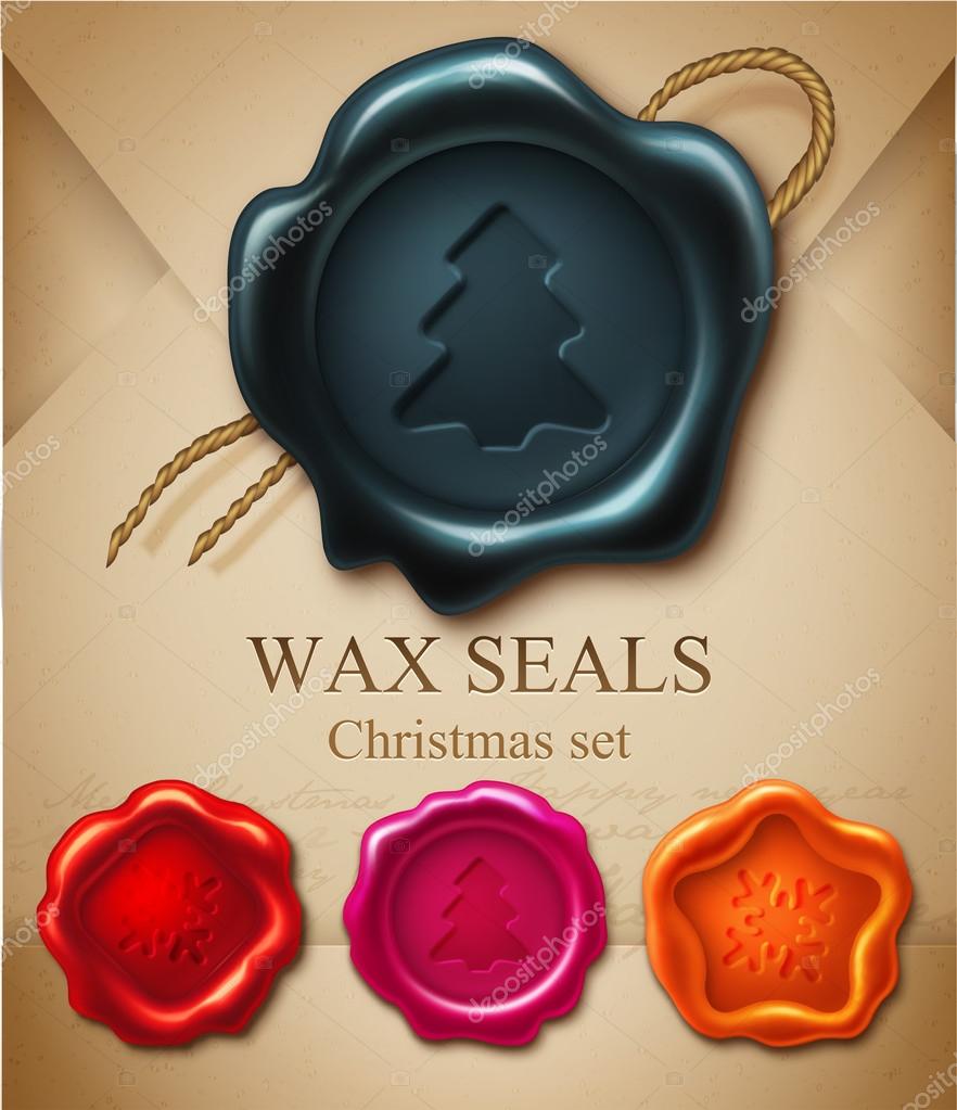 Wax Stamp Vector Free Download