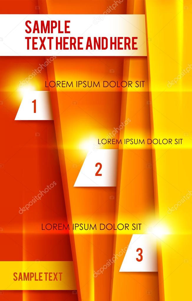 Abstract poster. Stock Vector by ©best_works 38989665