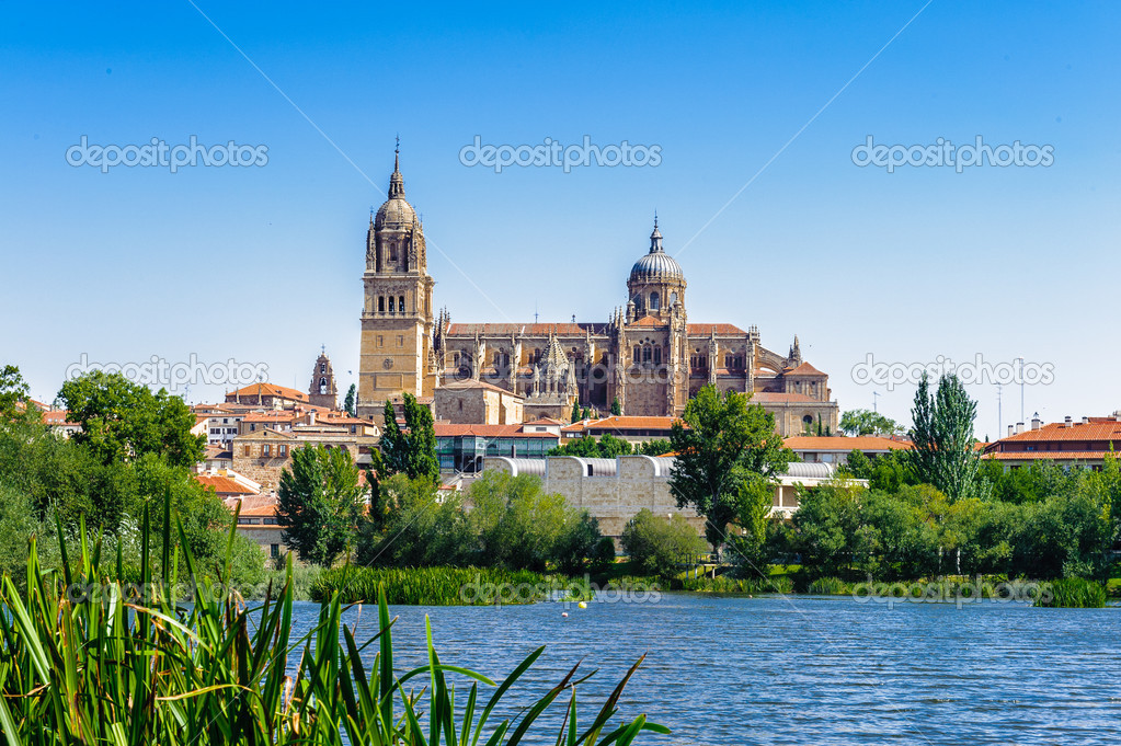 Architecture of the Old City of Salamanca. UNESCO World Heritage. Spain ...