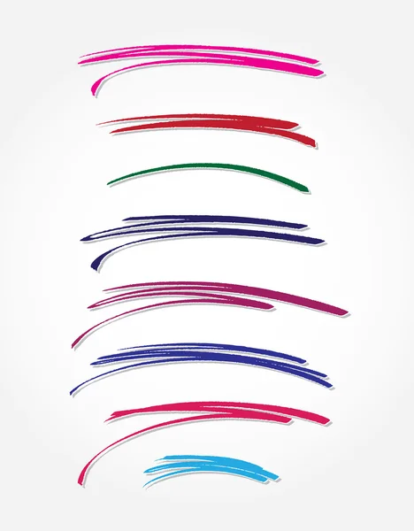 Vector dibujado a mano colección de líneas 2023