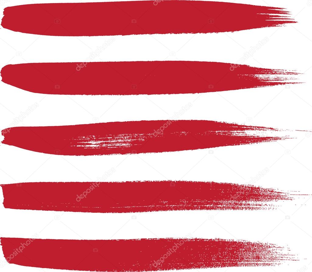 Red vector brush strokes collection Stock Vector Image by ©foxiedelmar ... Red vector brush strokes collection Stock Vector Image by ©foxiedelmar ...