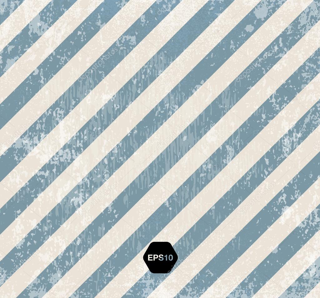Vintage striped weathered vector background. Stock Vector Image by ...