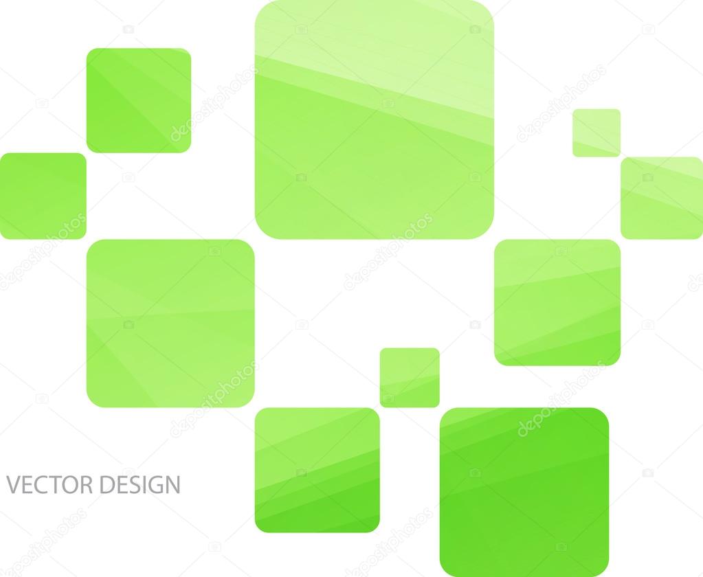 Boxes with green abstract backgrounds Stock Vector Image by ...