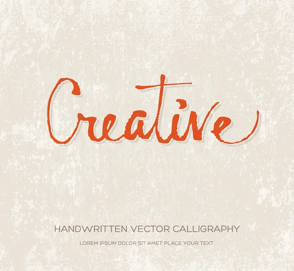 Vector "Quality" handwritten calligraphy Stock Vector Image by ...