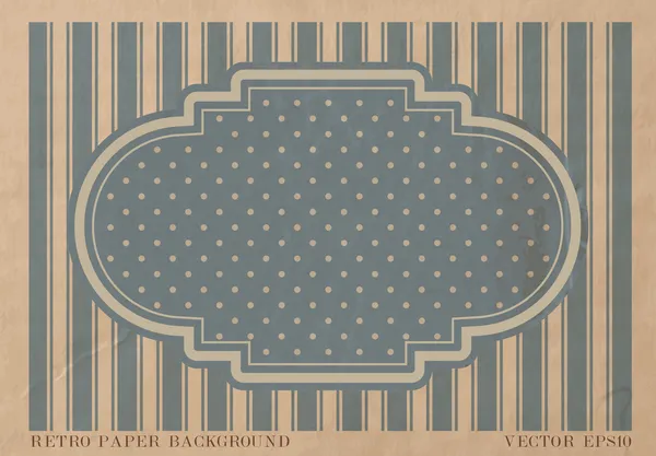 Vector vintage faded paper background with a retro frame - blue - Stock ...
