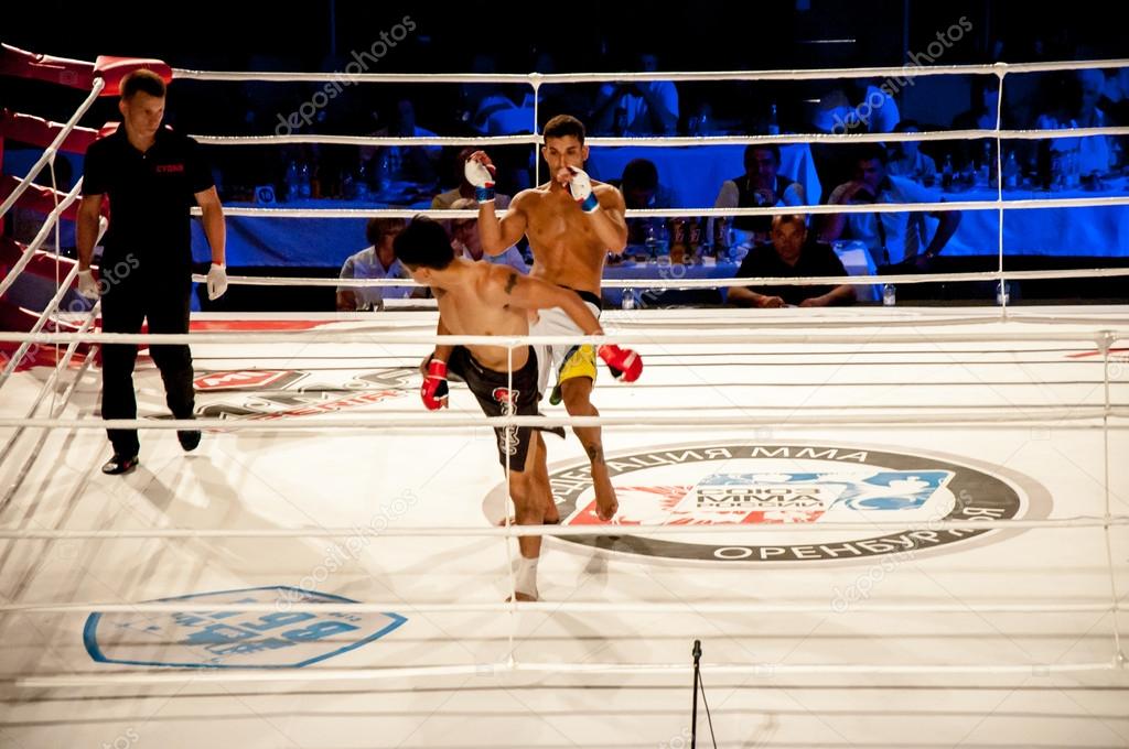 MMA fights without rules. Agoni Romero, Spain and Rinat Kul?tumanov ...