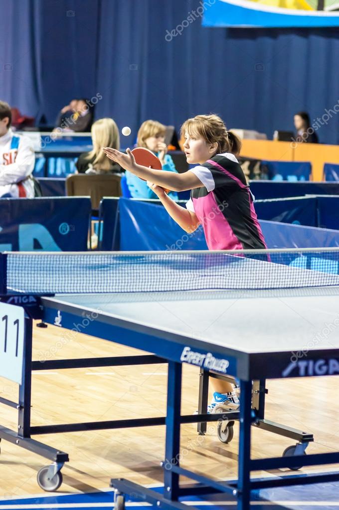 Competitions in table tennis – Stock Editorial Photo © galkin57 #46129287