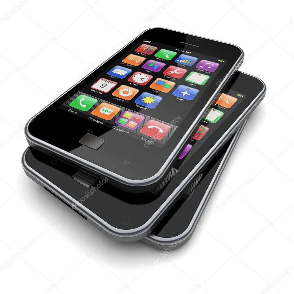 Smartphones Stock Photo by ©Shtanzman 12727001