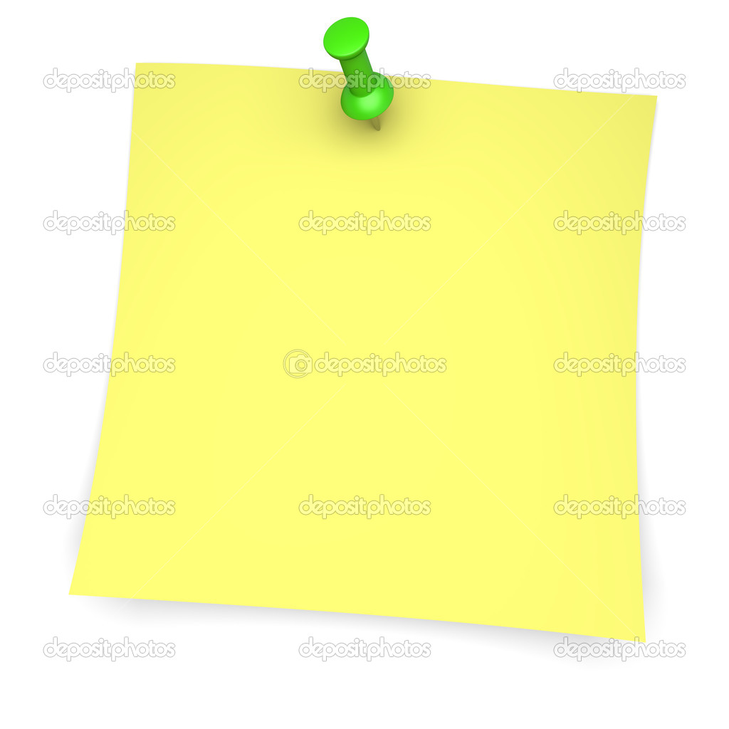 Paper note — Stock Photo © Shtanzman #15324883