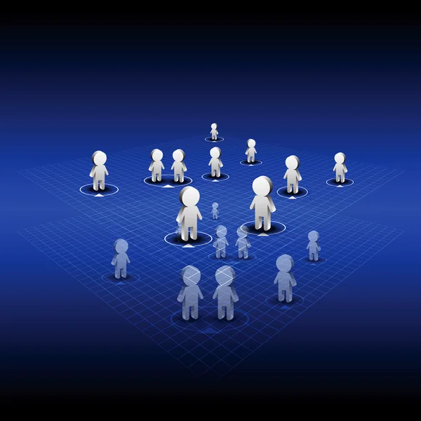 Positioning and technology design Stock Vector Image by ...