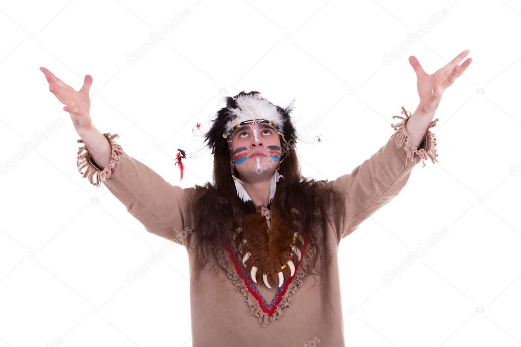 Native American Praying