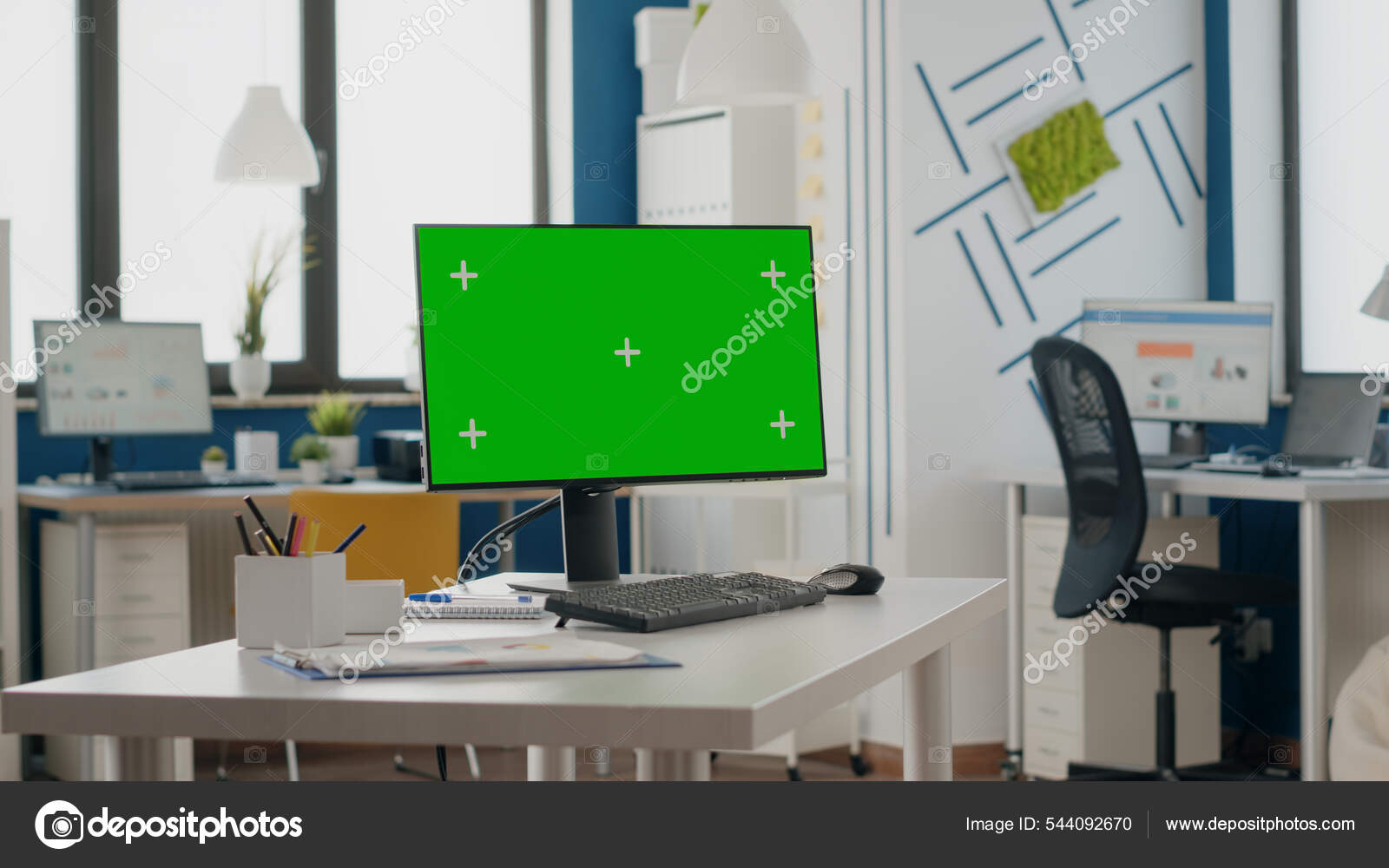 Office Background For Green Screen