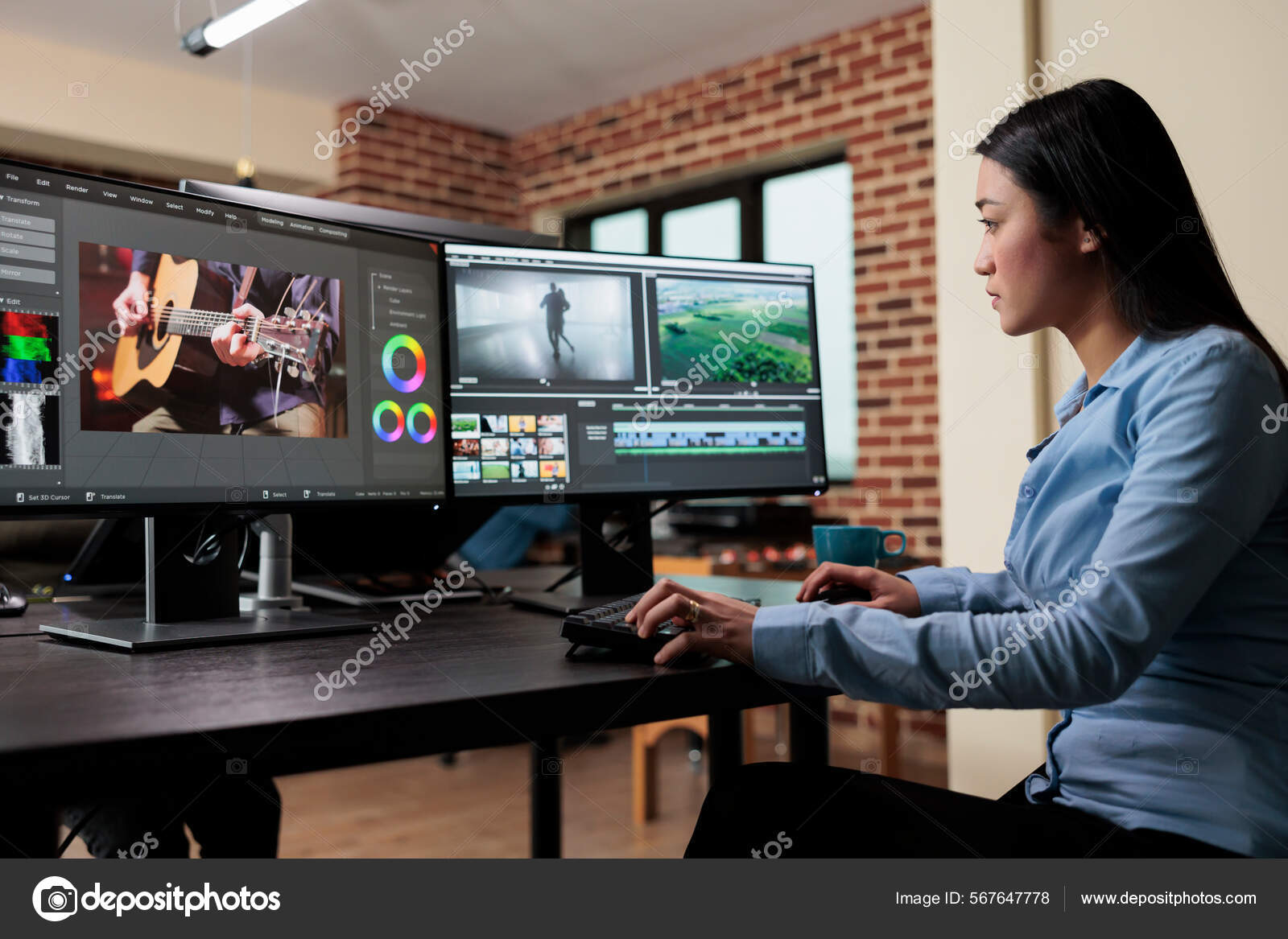 Professional Film Editing Studio