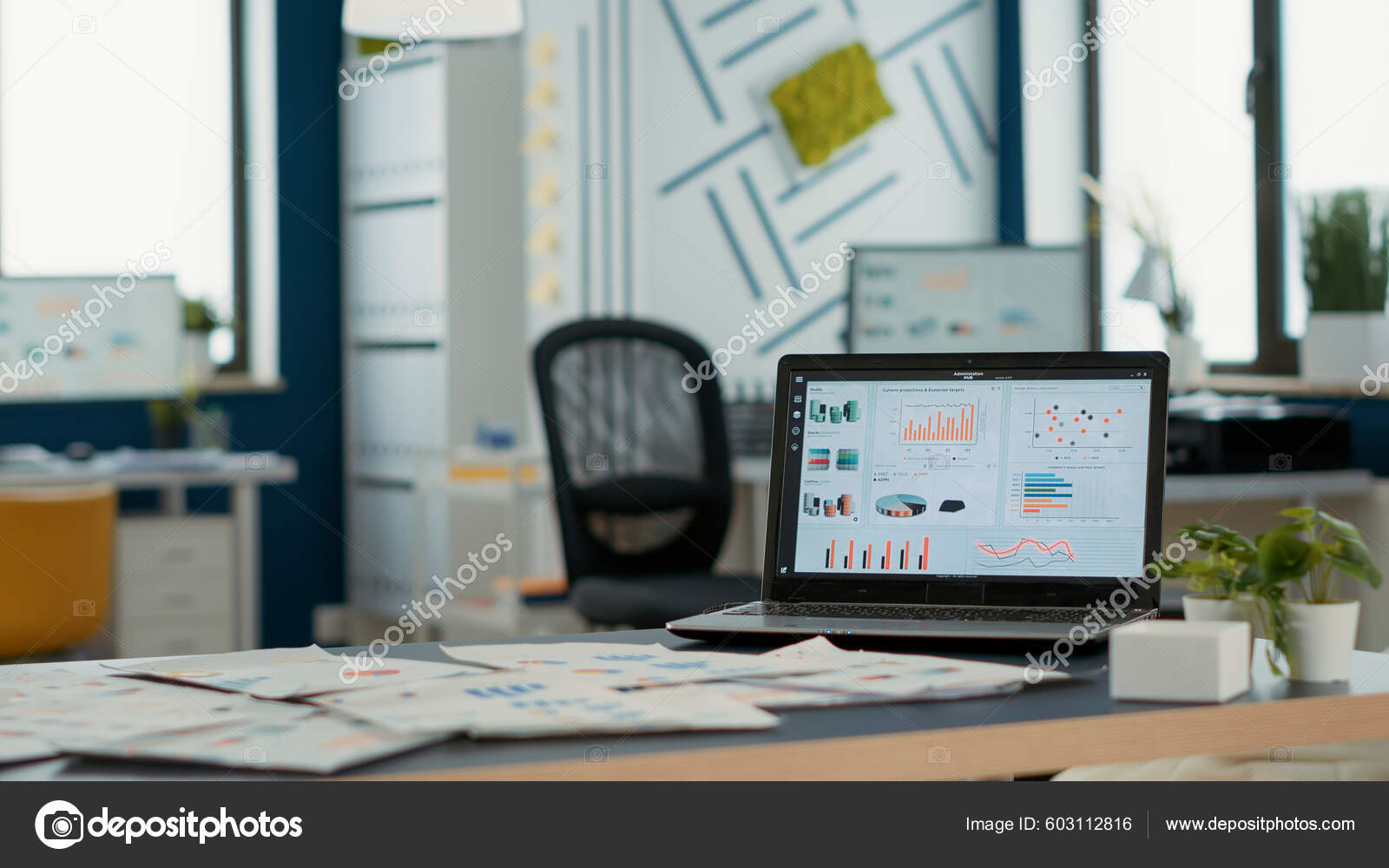 Empty Startup Office