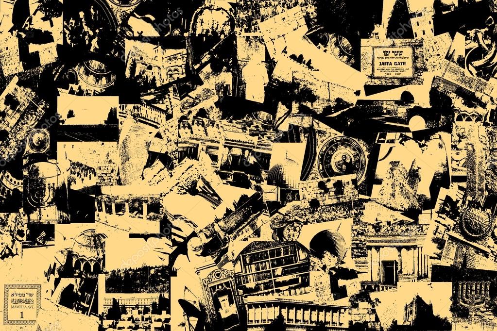 Welcome to Jerusalem background — Stock Photo © Flik47 #36359627