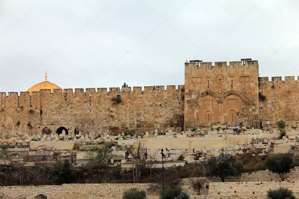 Golden Gate. Jerusalem, Israel. — Stock Photo © Flik47 #38050861