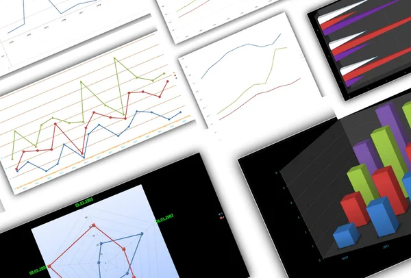 Construction of charts and graphs Stock Photos, Royalty Free ...