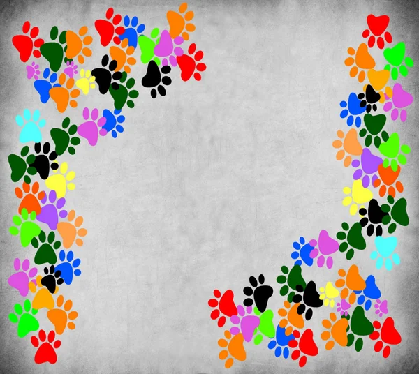 Cartoon paw prints Stock Photos, Royalty Free Cartoon paw prints Images ...