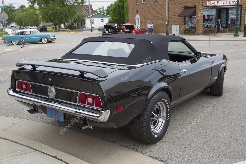 1970 Mustang Convertible Black